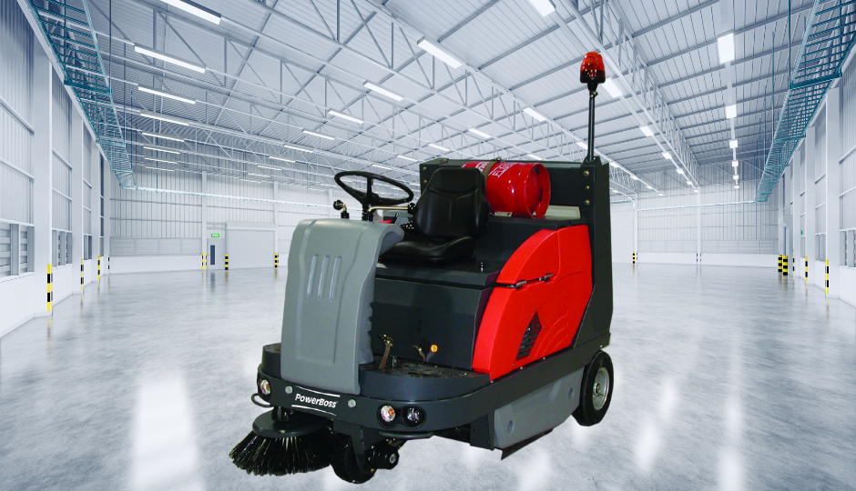 PowerBoss Apex 58 Sweeper | Total Clean Equipment