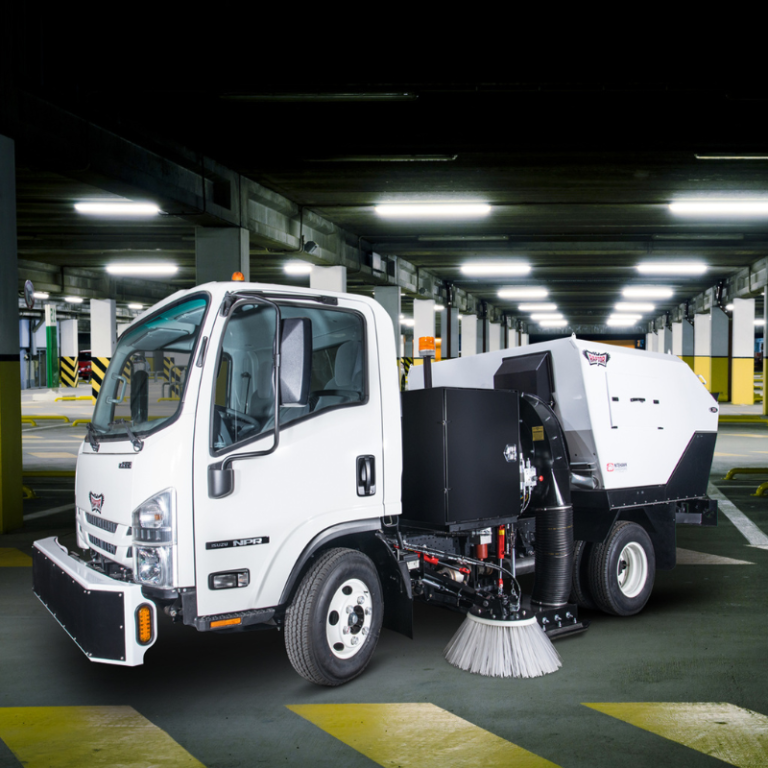Working the Night Shift with Nitehawk Parking Lot Sweepers | Total ...