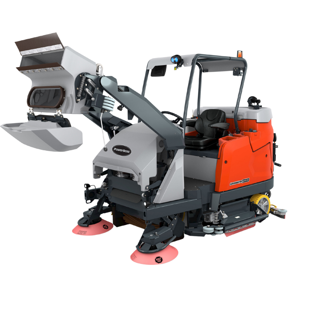 Powerboss B400-RH Combination Sweeper-Scrubber | Haaker Total Clean